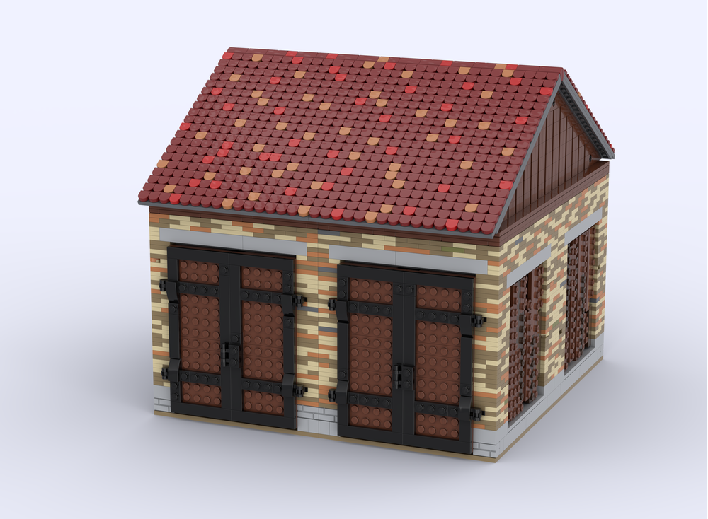 LEGO MOC Shed by revilor | Rebrickable - Build with LEGO