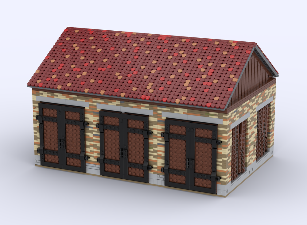 LEGO MOC Shed by revilor | Rebrickable - Build with LEGO