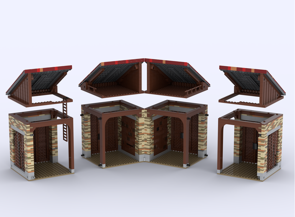 LEGO MOC Shed by revilor | Rebrickable - Build with LEGO