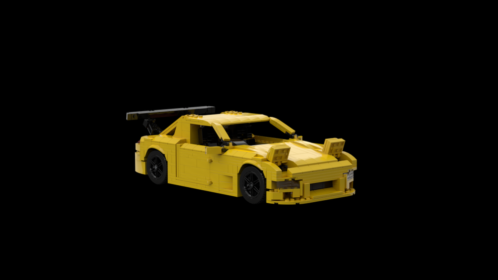 LEGO MOC Mazda RX-7 FD by Giganbrick | Rebrickable - Build with LEGO
