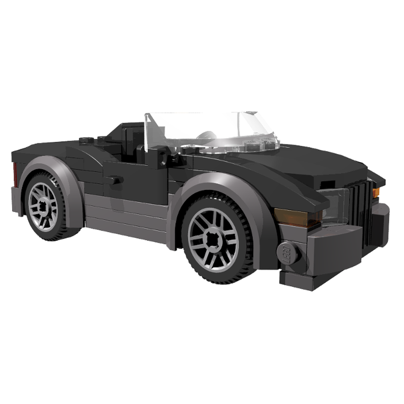 Lego Moc Luxury Convertible By Berth Rebrickable Build With Lego