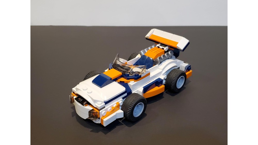 LEGO MOC Convertible Racer by BrickMojo | Rebrickable - Build with LEGO
