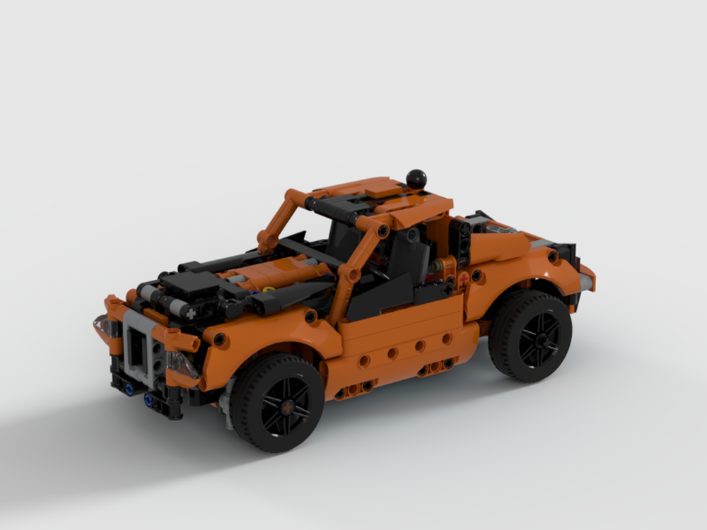 Lego Moc Big Block Pickup By Legonid Rebrickable Build With Lego