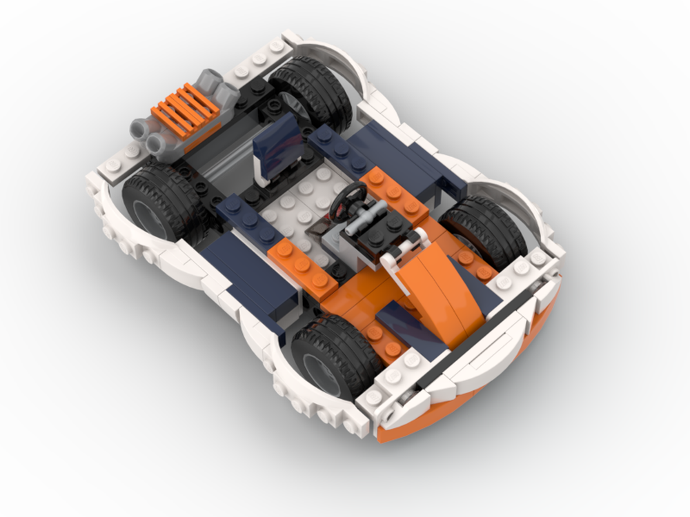Lego Moc 31089 Go Kart By Legoford Rebrickable Build With Lego