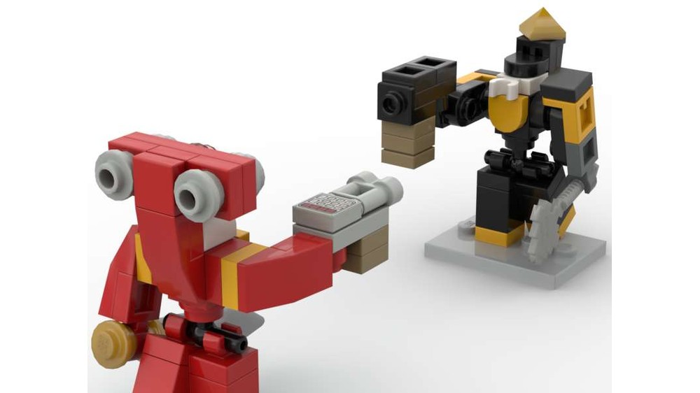 LEGO MOC Warhammer 40k Chaos Terminator Squad by meregt | Rebrickable ...