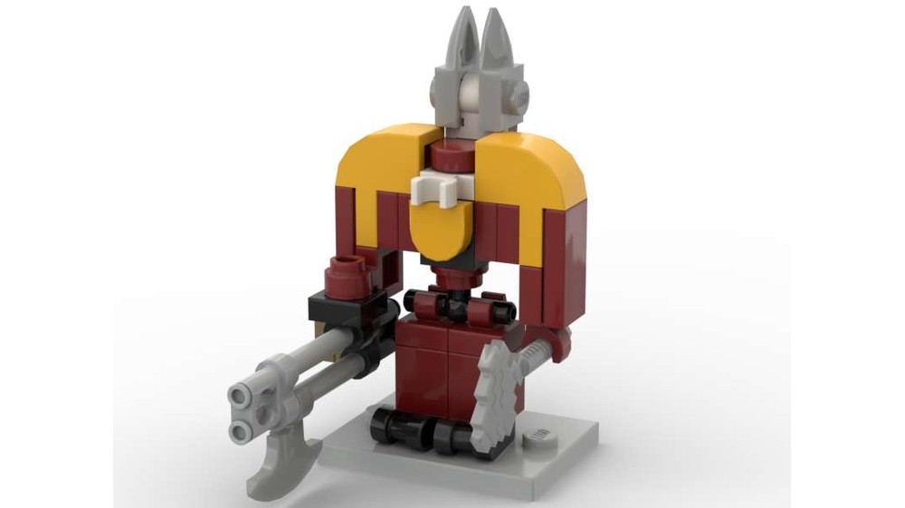 LEGO MOC Warhammer 40k Chaos Terminator Squad by meregt | Rebrickable ...