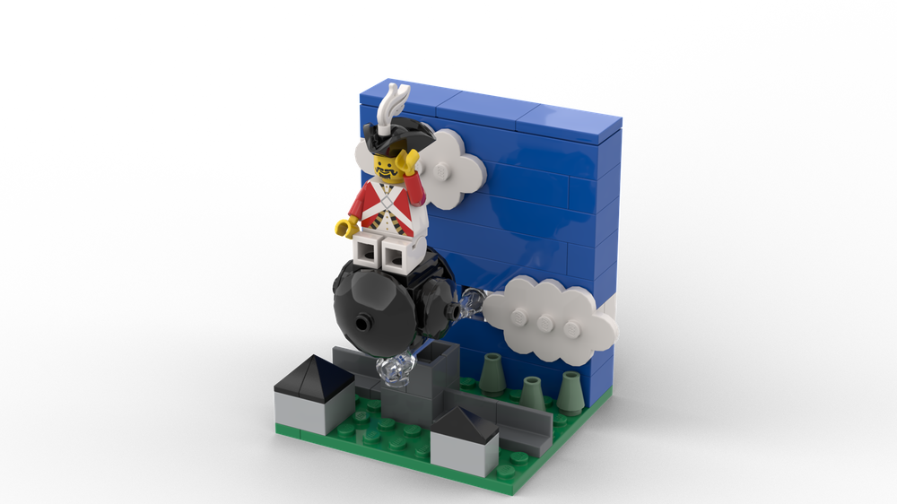 LEGO MOC Munchhausen's Ride on the Cannon Ball by Steinklein ...
