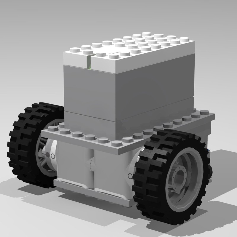 LEGO MOC Mini Robot (Train Hub) by EnzoBricks | Rebrickable - Build ...