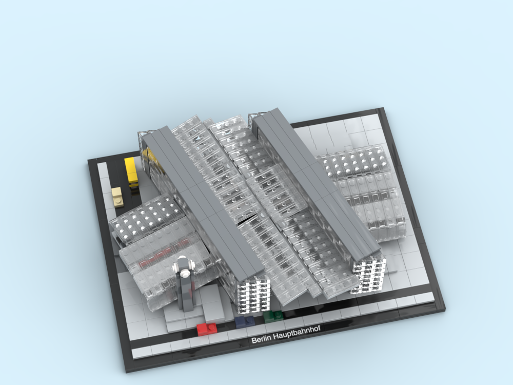 LEGO MOC Hauptbahnhof - Berlin by tobetop | Rebrickable - Build with LEGO