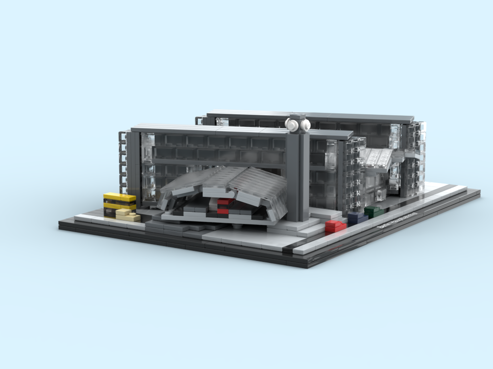 LEGO MOC Hauptbahnhof - Berlin by tobetop | Rebrickable - Build with LEGO