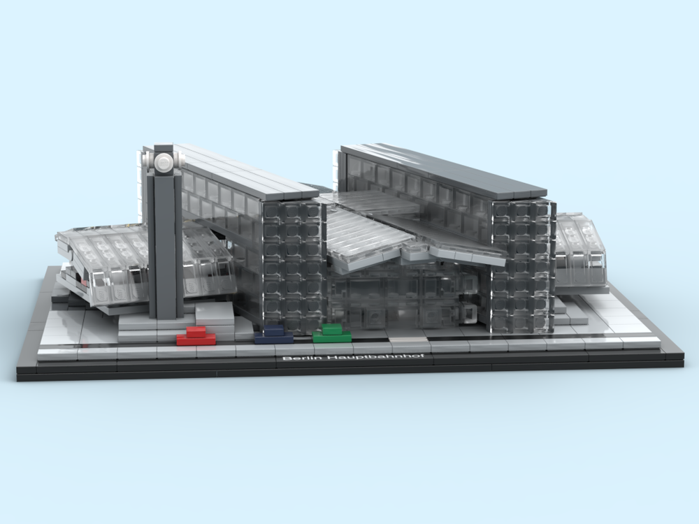 LEGO MOC Hauptbahnhof - Berlin by tobetop | Rebrickable - Build with LEGO