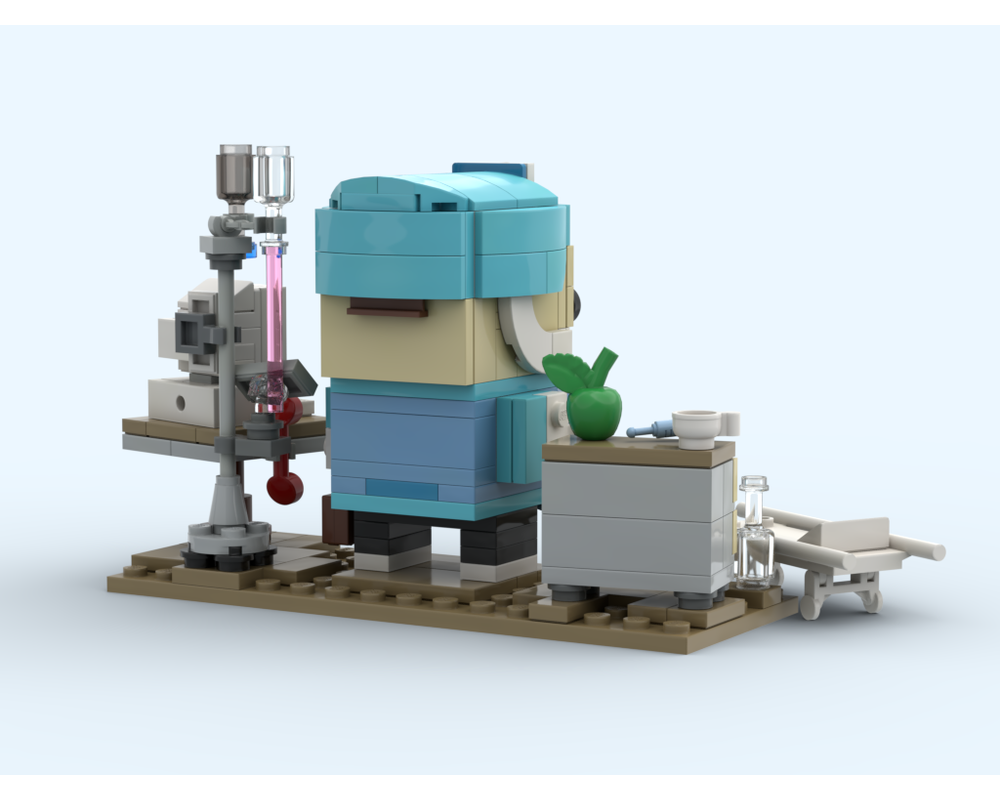 LEGO MOC Doctor / Nurse by GetMeBricked | Rebrickable - Build with LEGO