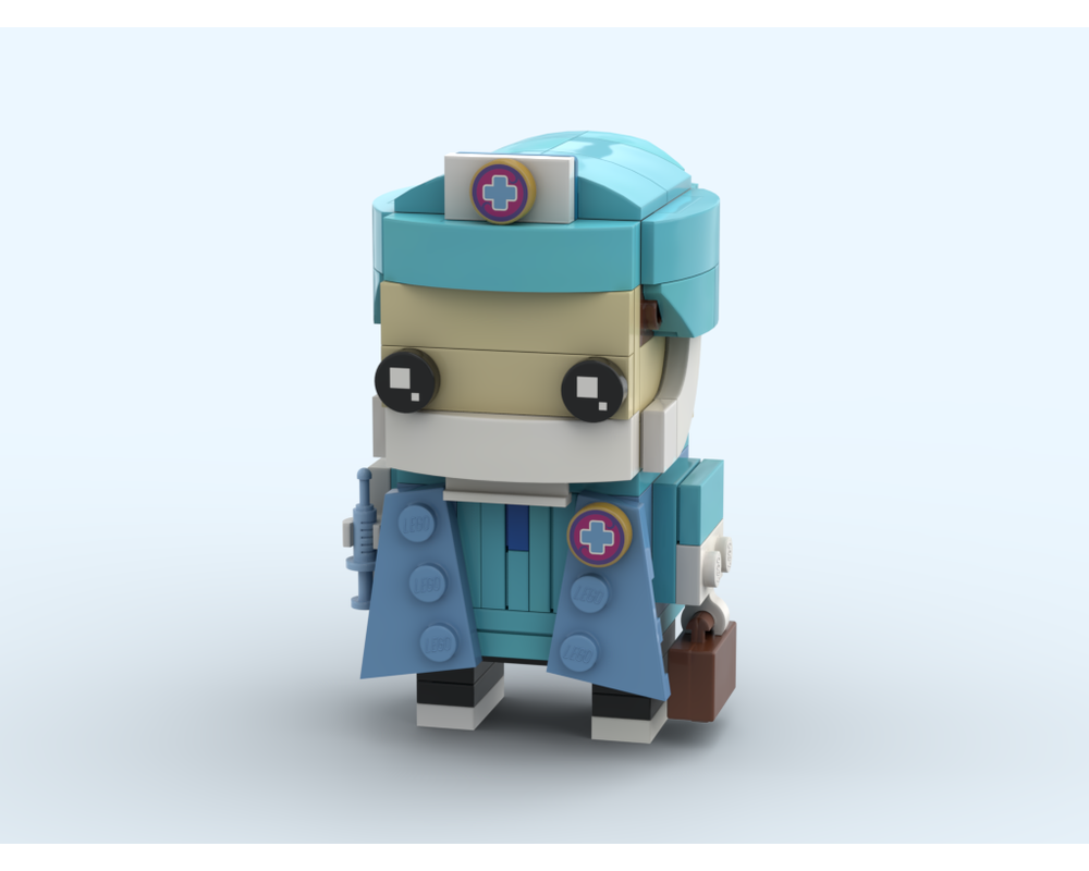 LEGO MOC Doctor / Nurse by GetMeBricked | Rebrickable - Build with LEGO