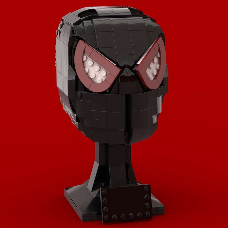 LEGO MOC Lego Miles Morales Spider-Man Mask by glenn_tanner55 ...
