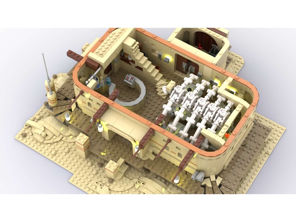 LEGO MOC Mos Pelgo - Freetown Cantina by dmonti79 | Rebrickable - Build ...