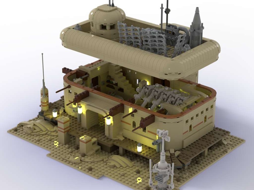 LEGO MOC Mos Pelgo - Freetown Cantina by dmonti79 | Rebrickable - Build ...