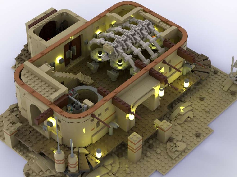 LEGO MOC Mos Pelgo - Freetown Cantina by dmonti79 | Rebrickable - Build ...