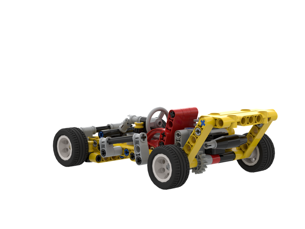 LEGO MOC Studless 8225-1 - Super Kart by Viernes | Rebrickable - Build ...