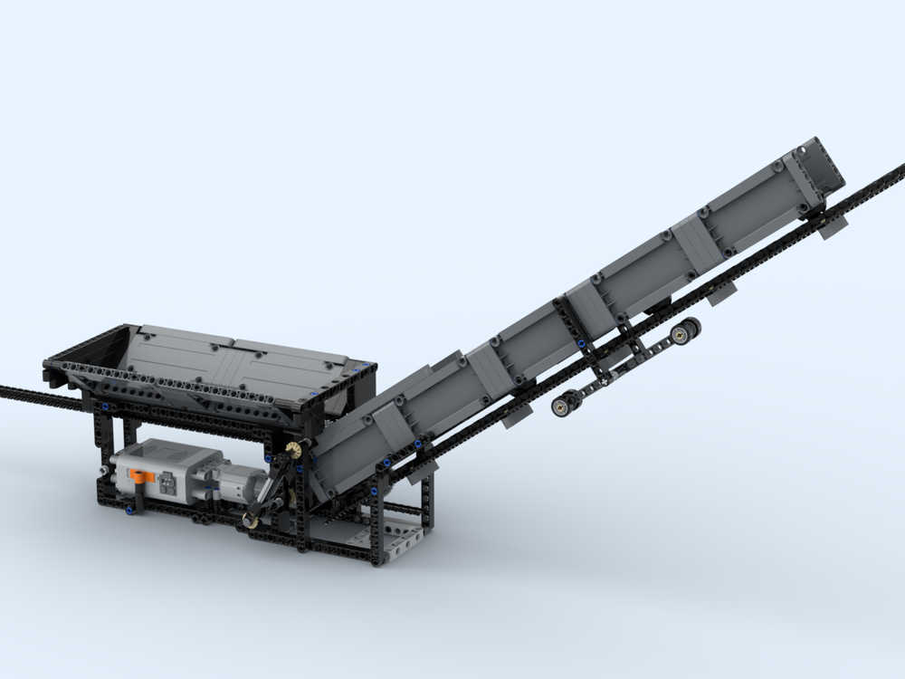 LEGO MOC Technic hopper conveyor loader by braydondaviduke ...