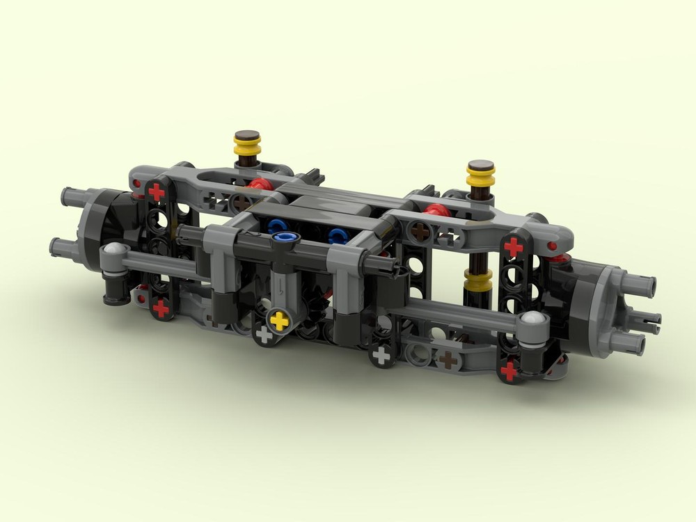 LEGO MOC Front axle with suspension by Creator.xyz | Rebrickable ...