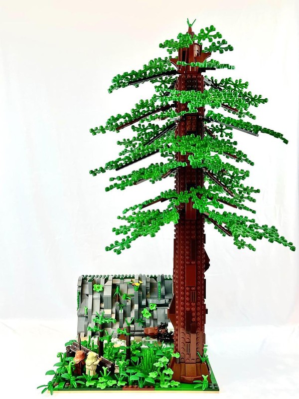 LEGO MOC Endor Tree by Jabba_the_brick | Rebrickable - Build with LEGO