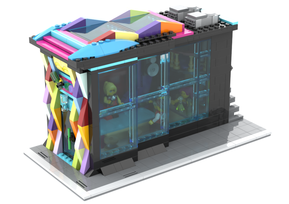 LEGO MOC "Good Times" Nightclub by Brick.Mocman | Rebrickable - Build ...