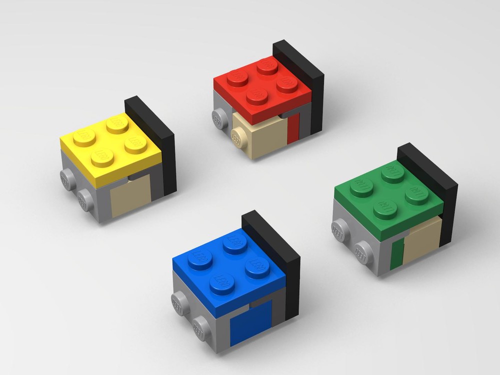 LEGO MOC BASIC Modules of GO Board PRO by uminuo | Rebrickable - Build ...