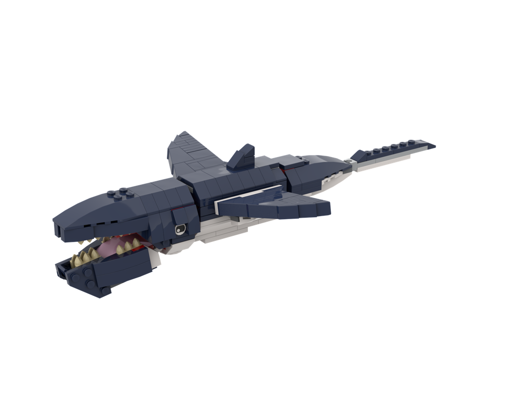 LEGO MOC Brute Shark 31088 2 to 1 by bricksmartworkshop | Rebrickable ...