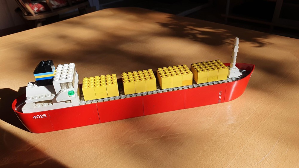 LEGO MOC Containership by Klemmbausteinmagie | Rebrickable - Build with ...