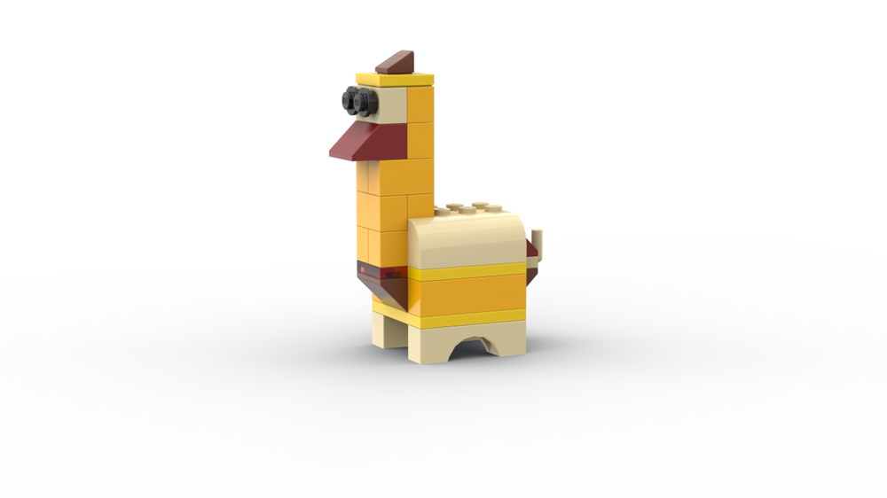 Lego Moc 10715 Dinosaur Yellow By Lenarex Rebrickable Build With Lego