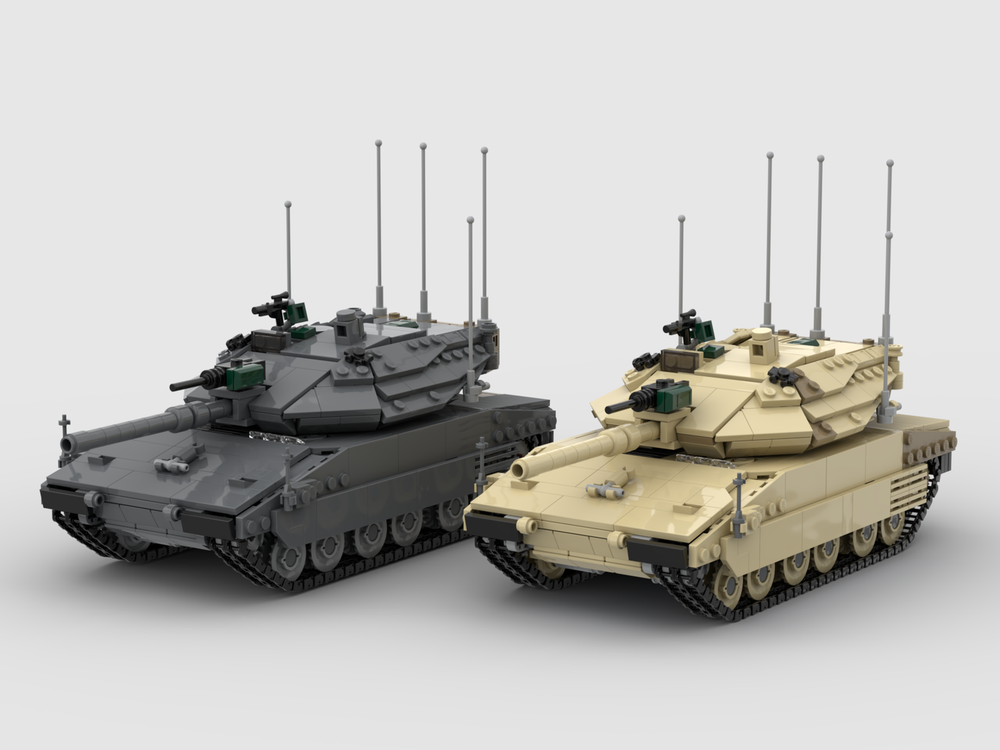 LEGO MOC Merkava mk.4 B by simonelovisa01 | Rebrickable - Build with LEGO