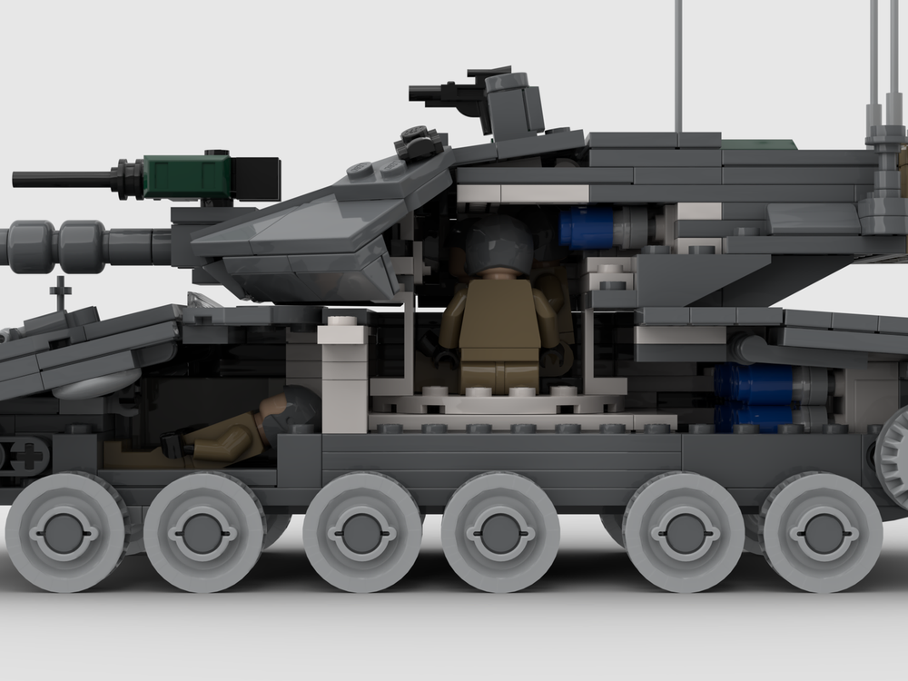LEGO MOC Merkava mk.4 B by simonelovisa01 | Rebrickable - Build with LEGO