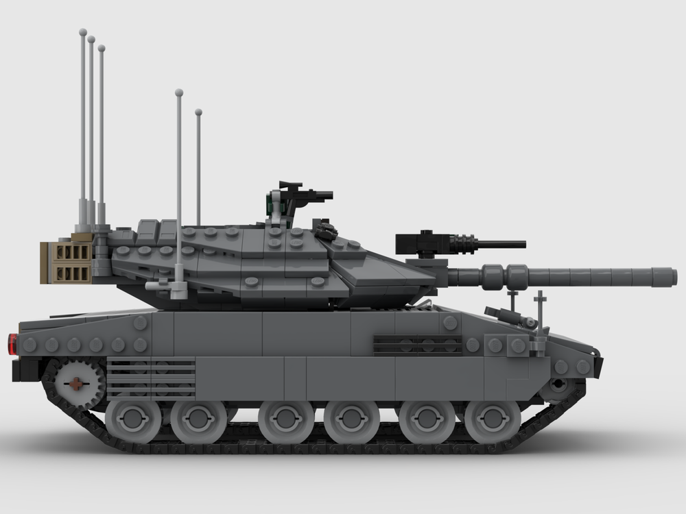 LEGO MOC Merkava mk.4 B by simonelovisa01 | Rebrickable - Build with LEGO