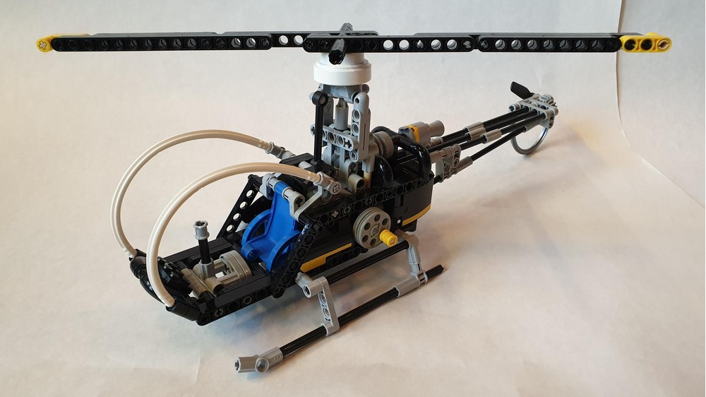 LEGO MOC Nighthawk helicopter Tribute by Olli Mäkinen | Rebrickable ...