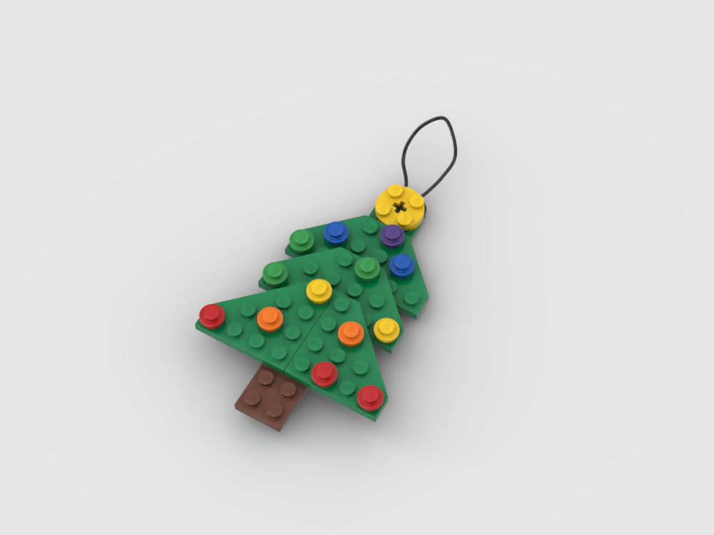 LEGO MOC Christmas Tree Ornament by bgarms | Rebrickable - Build with LEGO