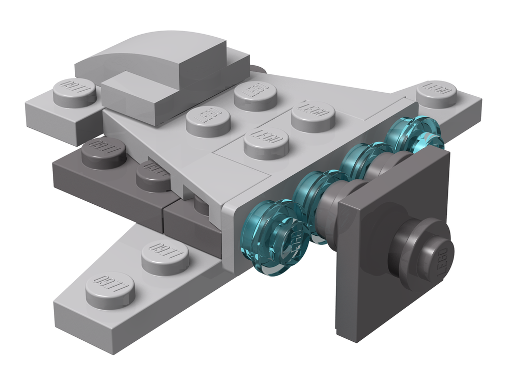 LEGO MOC 2020 Advent Challenge – Day 23 [Stealth Bomber] by CeroIII ...