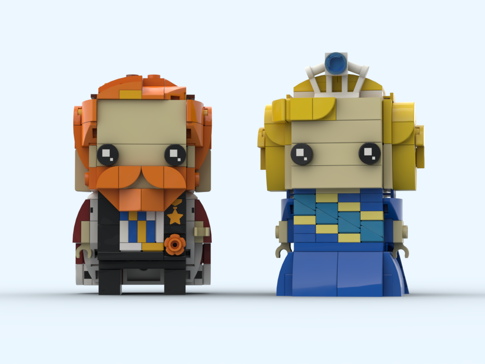 LEGO MOC King Willem Alexander and Queen Maxima from the Netherlands by ...