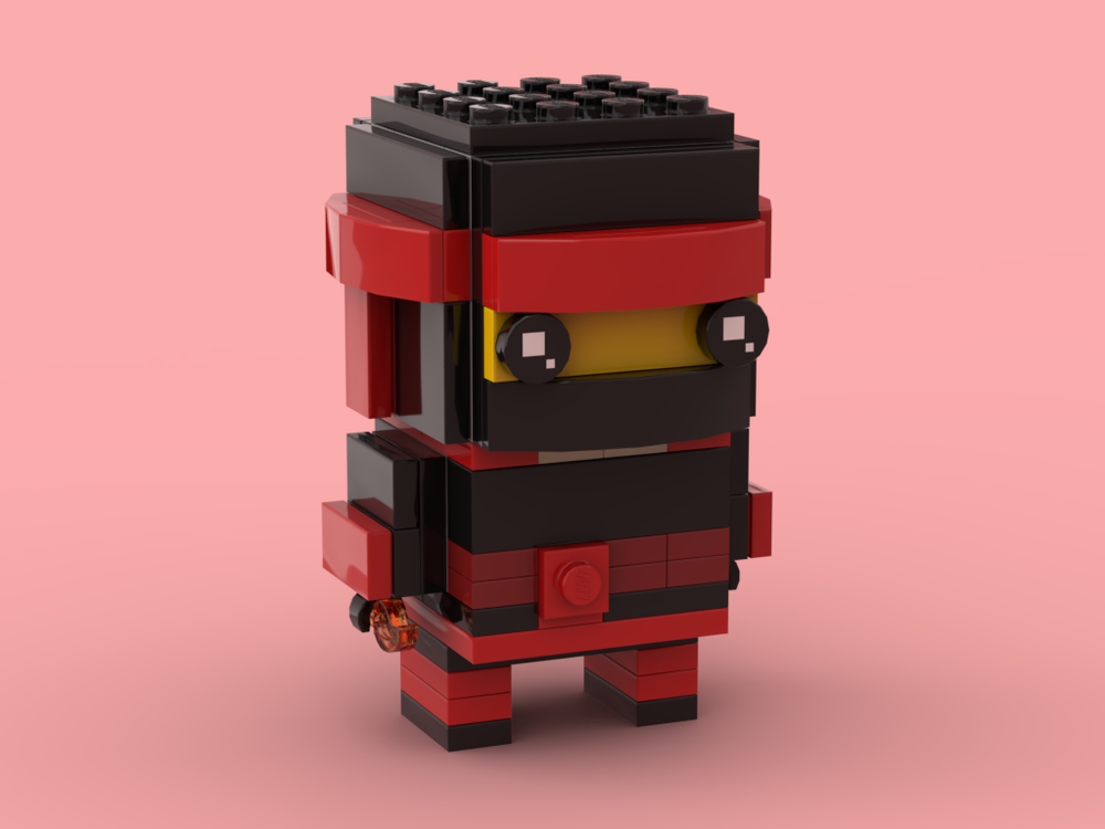 Lego Moc Kai Brickheadz By Makary Rebrickable Build With Lego