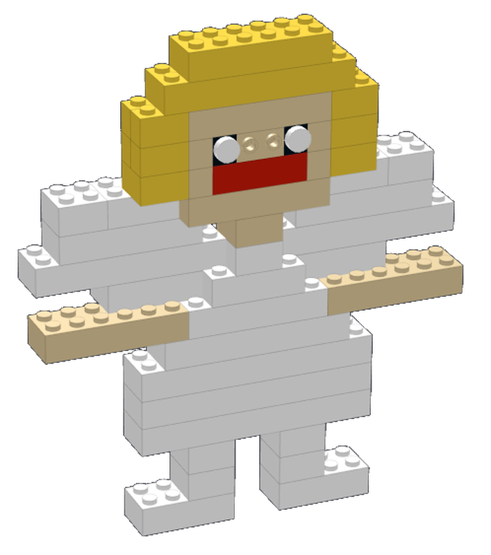 Lego Moc Angel By Tolyas Rebrickable Build With Lego