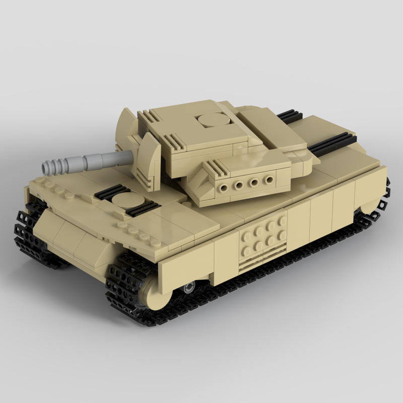 LEGO MOC-96065 Combat Tank (Dune 2) by Apachaihapachai | Rebrickable ...