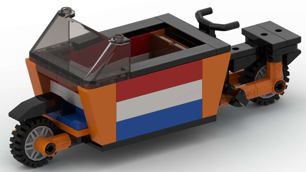 LEGO MOC Dutch Cargo Bike by Cooter78nl | Rebrickable - Build with LEGO