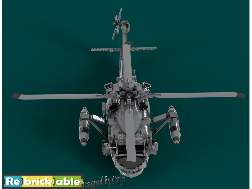 LEGO MOC MH-60L DAP /UH-60L Black Hawk (two version) by Czifi ...