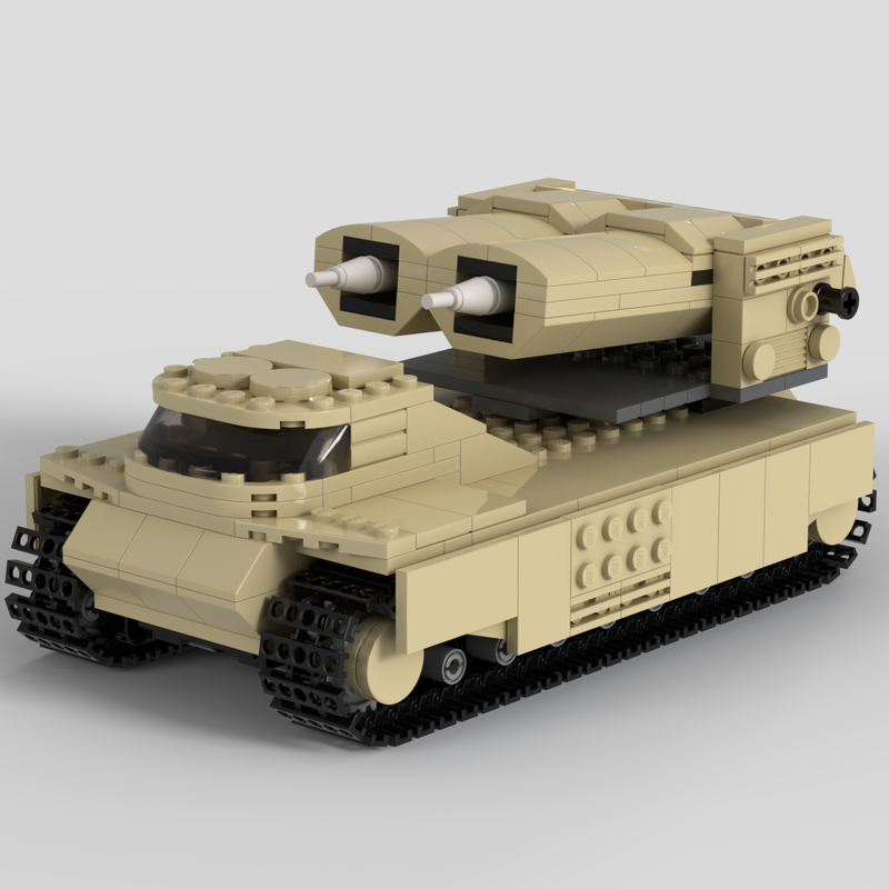 LEGO MOC Missile Tank (Dune 2) by Apachaihapachai | Rebrickable - Build ...