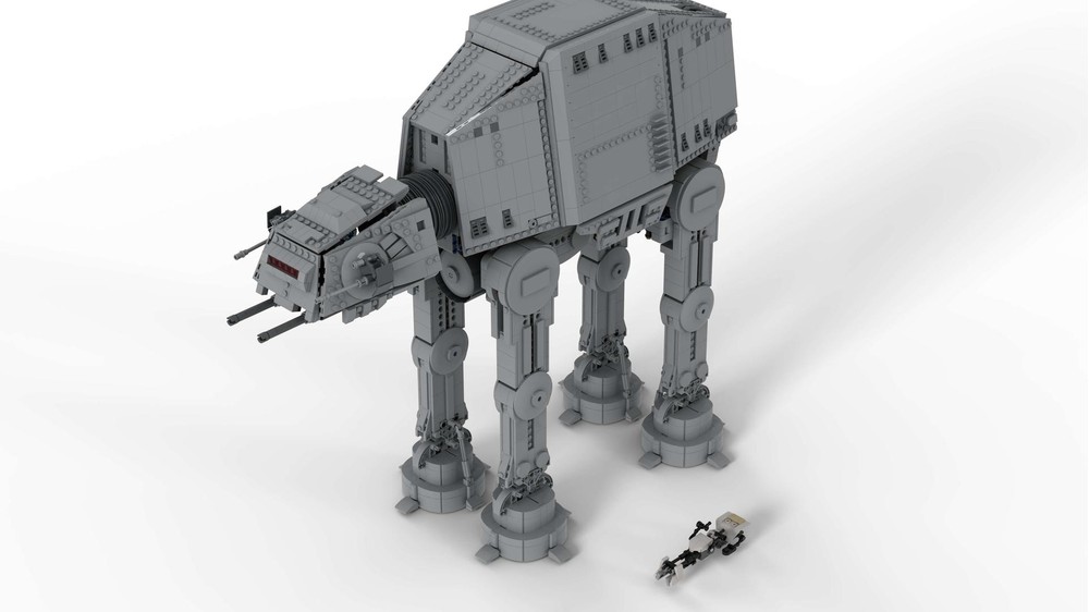LEGO MOC Motorized AT-AT by The_Brickasso | Rebrickable - Build with LEGO