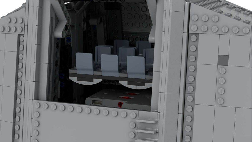 LEGO MOC Motorized AT-AT by The_Brickasso | Rebrickable - Build with LEGO