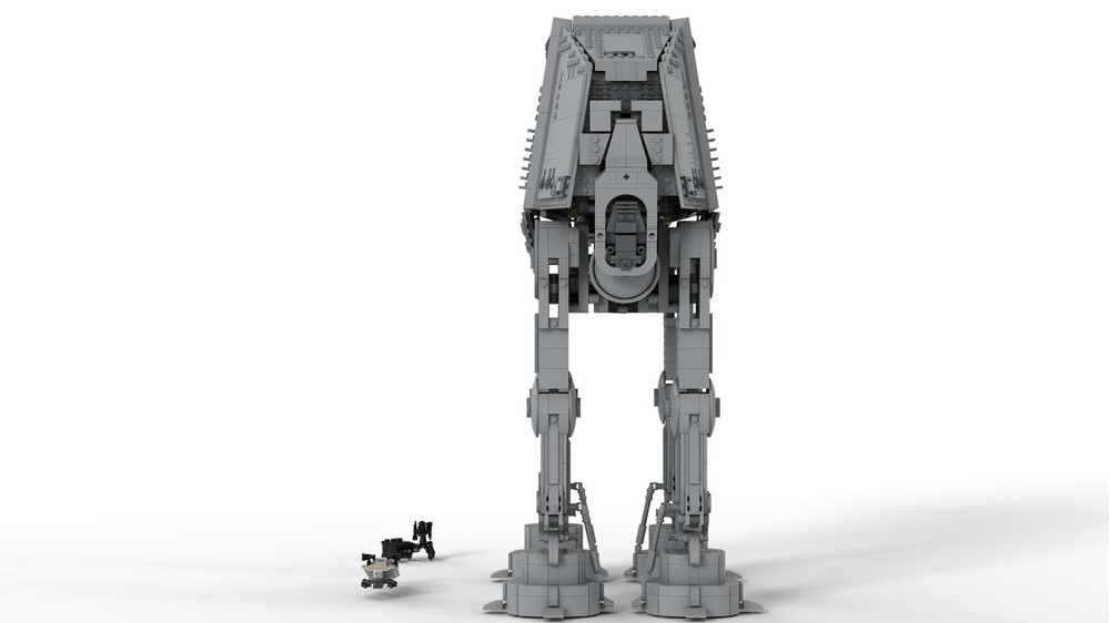 LEGO MOC Motorized AT-AT by The_Brickasso | Rebrickable - Build with LEGO