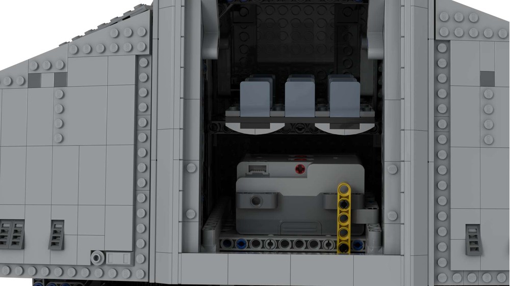 LEGO MOC Motorized AT-AT by The_Brickasso | Rebrickable - Build with LEGO