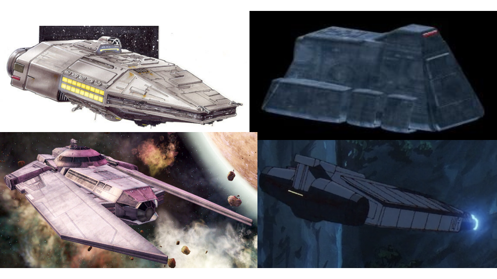 LEGO MOC 1:1455 Small Imperial Ships: Guardian-class, Theta-class, VT ...