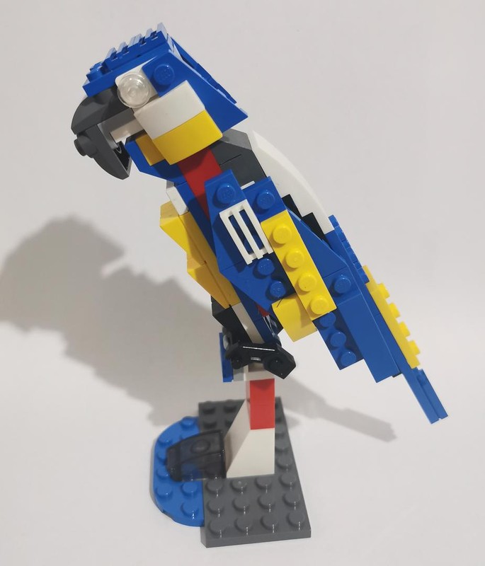 Lego Moc Parrot By Rjurado Rebrickable Build With Lego