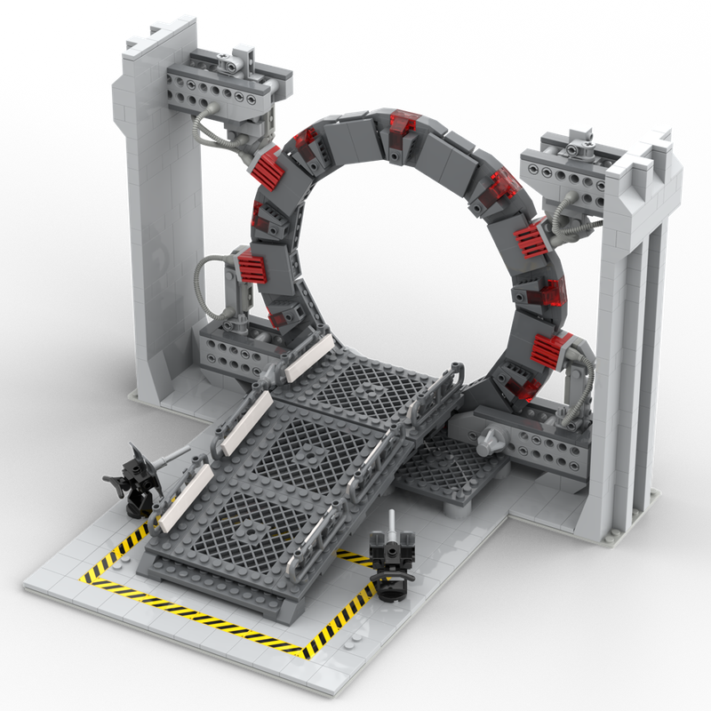 LEGO MOC Stargate SG-1 Gateroom (LEGO® colors) by axsbricks ...